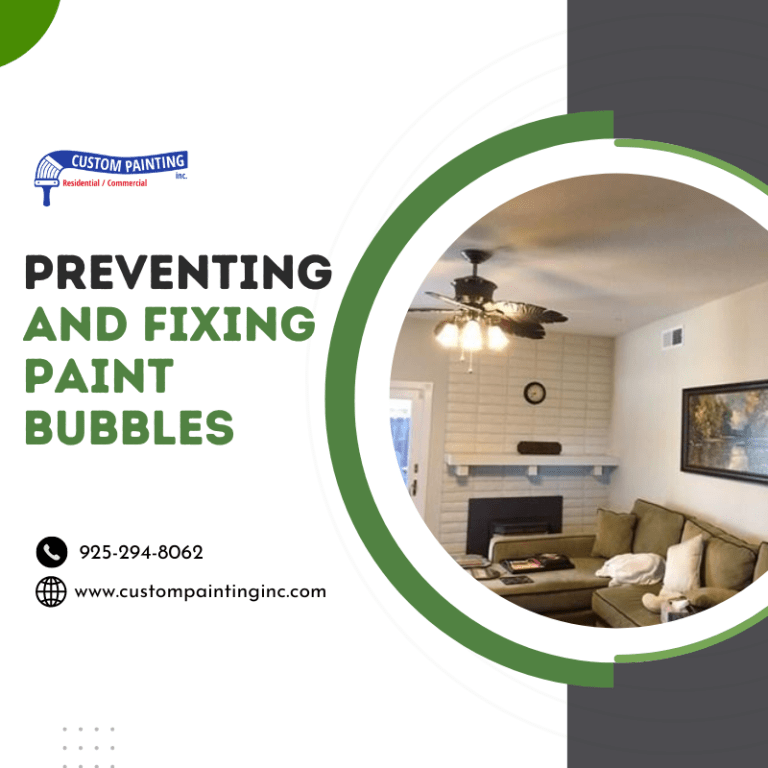 How to Prevent & Fix Paint Bubbles for a Flawless Finish